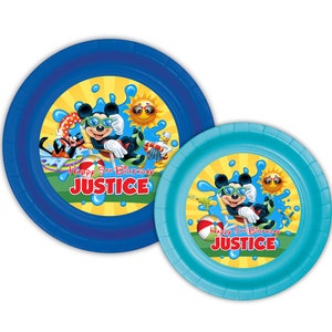 Mickey Mouse Pool Party, Swim, Splash, Water Fun Birthday Party Pack ...