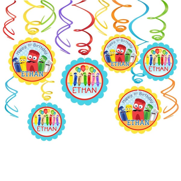 Color Crew Birthday - Etsy
