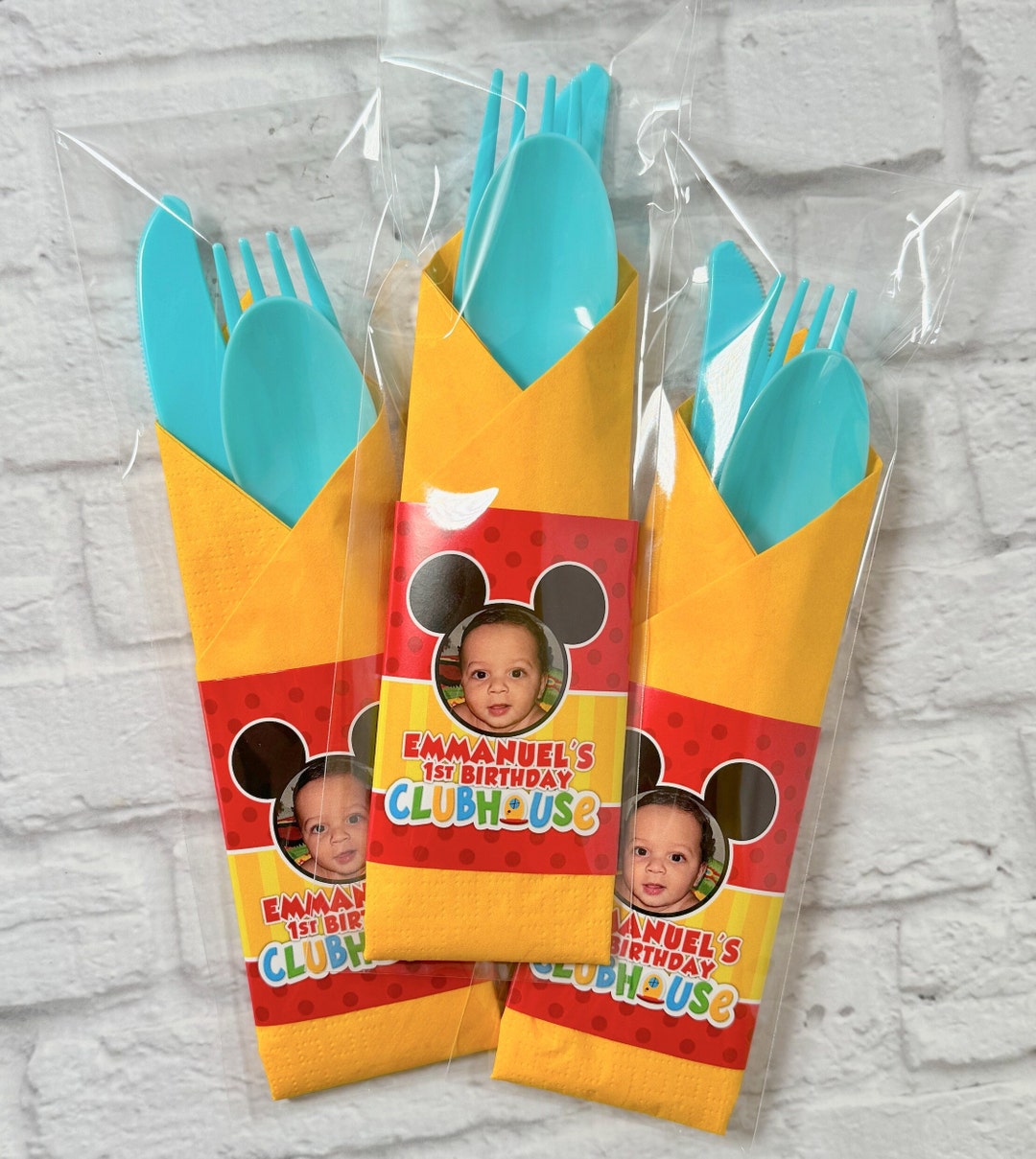 Utensil Pack, 4 Count, Any Party Theme, Baby Shower, Birthday Party ...