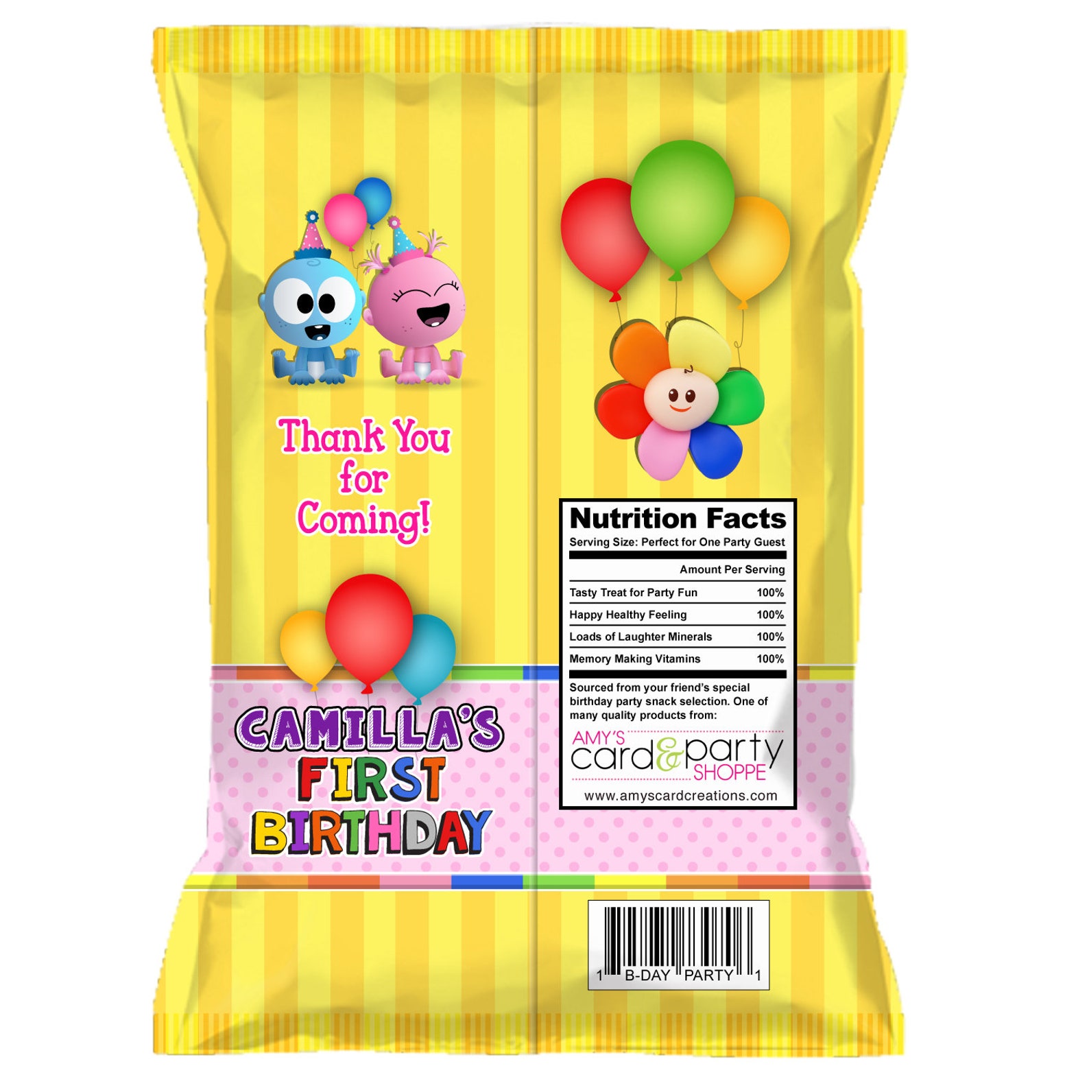 Babyfirst TV Favorites Pink Version Custom Chip Bags Snack | Etsy