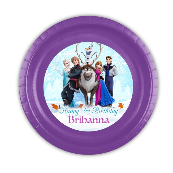 Frozen 2 Plates - Etsy