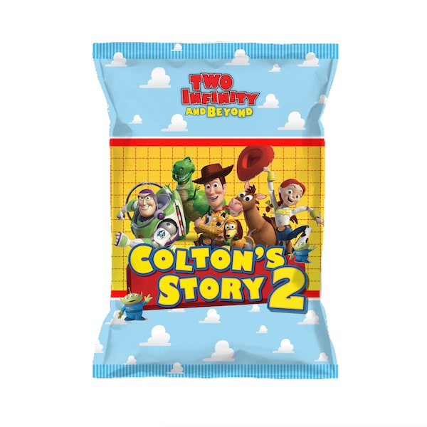 Toy Story Personalize Snack Bags - Etsy