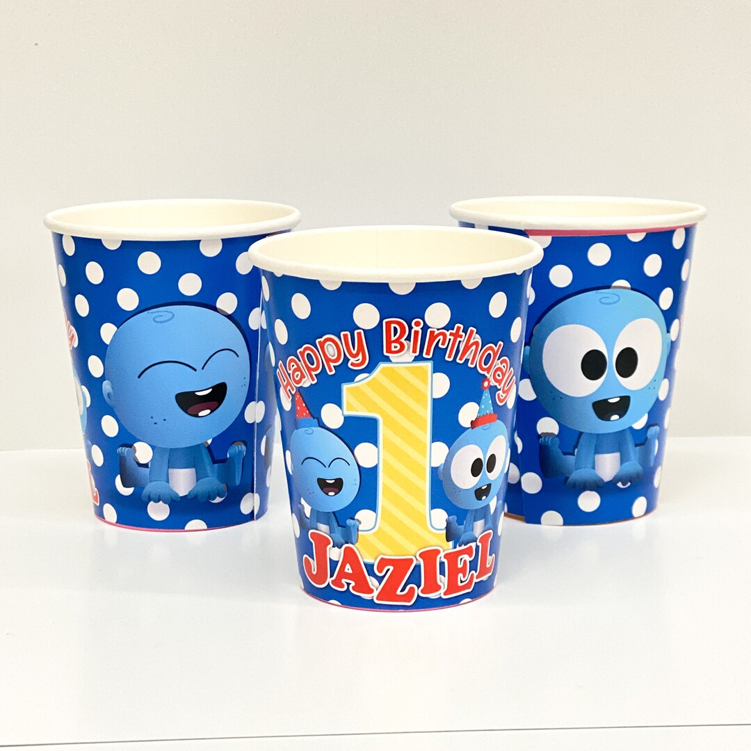 Googoo Babyfirst TV Birthday Party Personalized Party Cups - Etsy