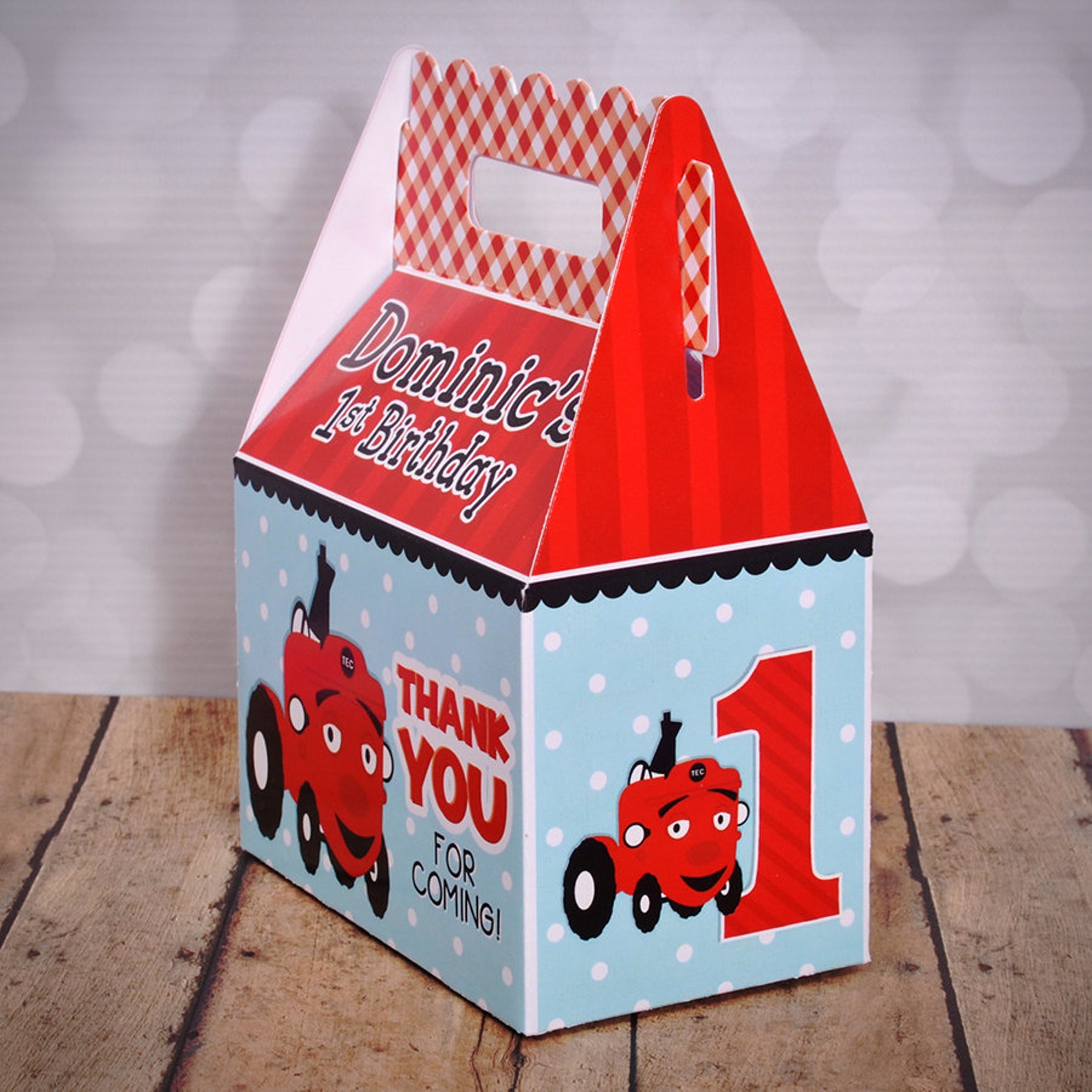 Tec the Tractor Birthday Party Babyfirst TV Personalized - Etsy