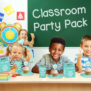 Classroom Birthday Party Pack, Choose Your Own Theme, 6 Count, Perfect ...