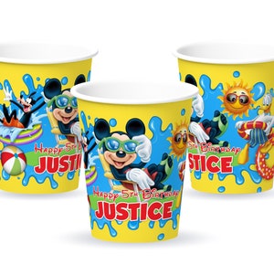 Mickey Mouse Pool Party, Swim, Splash, Water Fun Birthday Party Pack ...