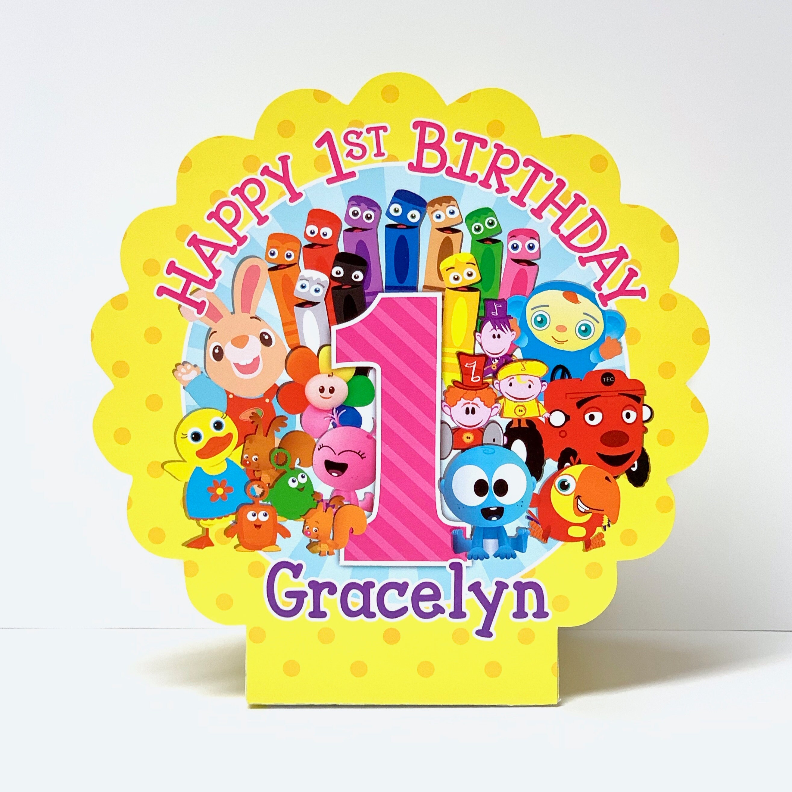 Babyfirst TV Favorite Friends Birthday Party Personalized | Etsy