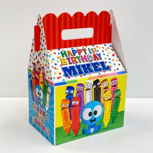 Color Crew Babyfirst TV Birthday Party Qty 8 Personalized - Etsy