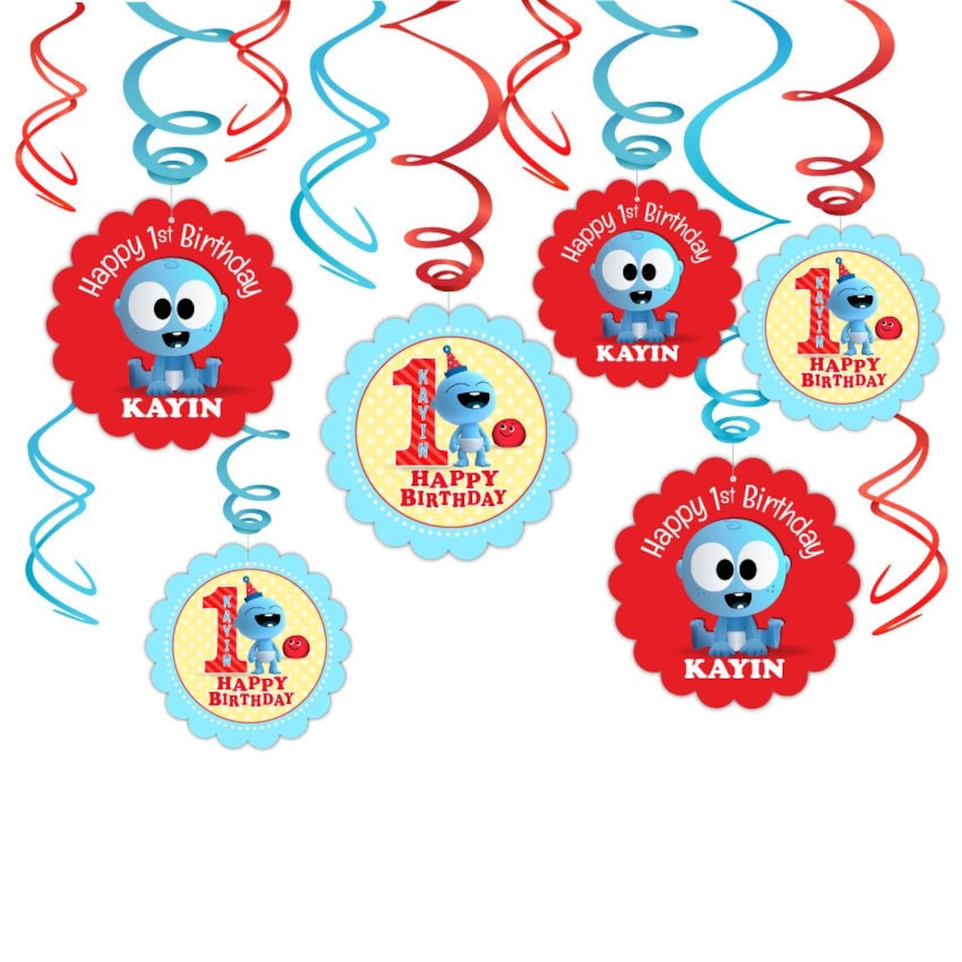 Babyfirst Tv Googoo Baby Personalized Dangler Decorations - Etsy