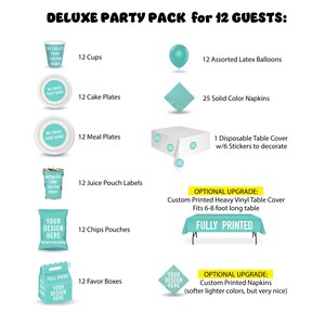 Mickey Mouse Pool Party, Swim, Splash, Water Fun Birthday Party Pack ...