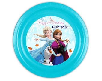 Frozen Plates - Etsy