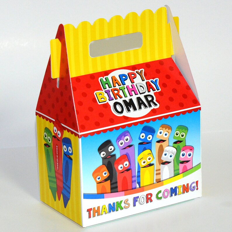 Color Crew Babyfirst TV Birthday Party Qty 8 Personalized - Etsy