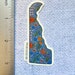 Delaware Sticker DE Sticker Stickers for Hydroflask | Etsy