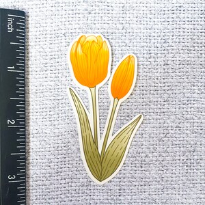 Tulips Sticker | Stickers for Hydroflask | Laptop Stickers | Laptop ...