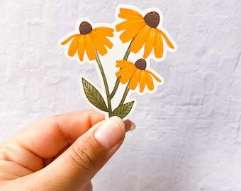 Black Eyed Susan Sticker - Etsy