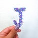 Drip Letter X Decal - Etsy