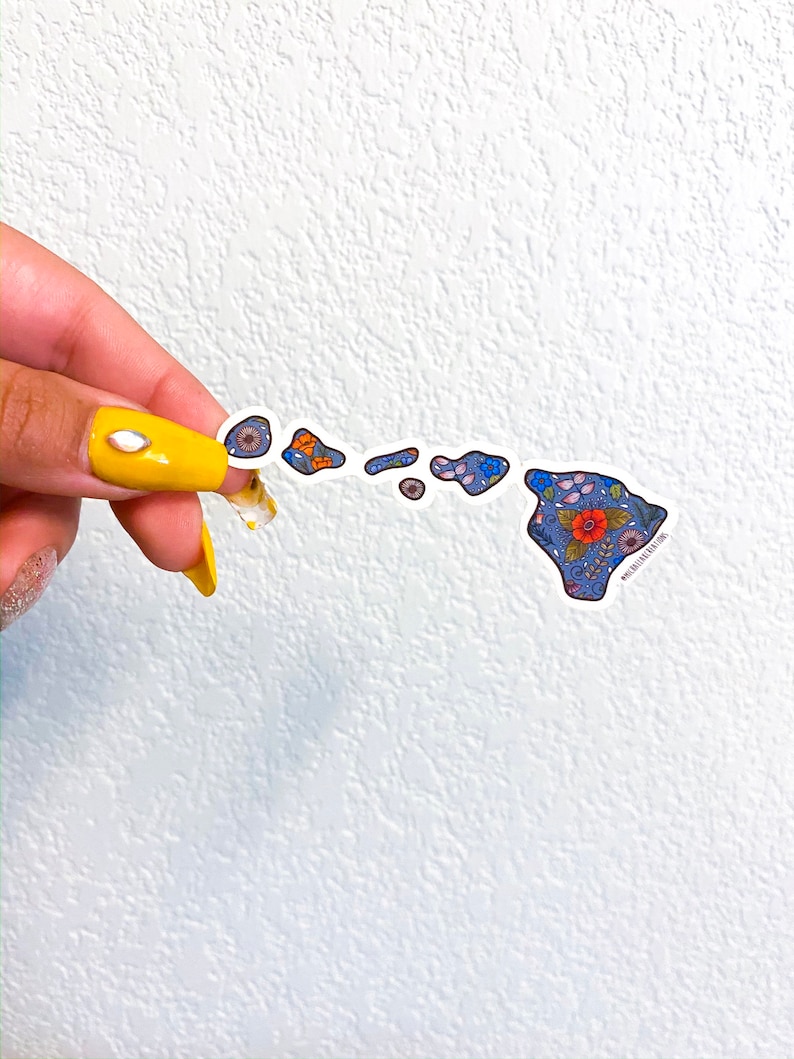 Hawaii Sticker HI Sticker Stickers for Hydroflask Laptop - Etsy