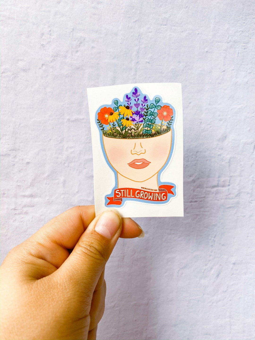 Still Growing Sticker | Stickers for Hydroflask | Laptop Stickers ...