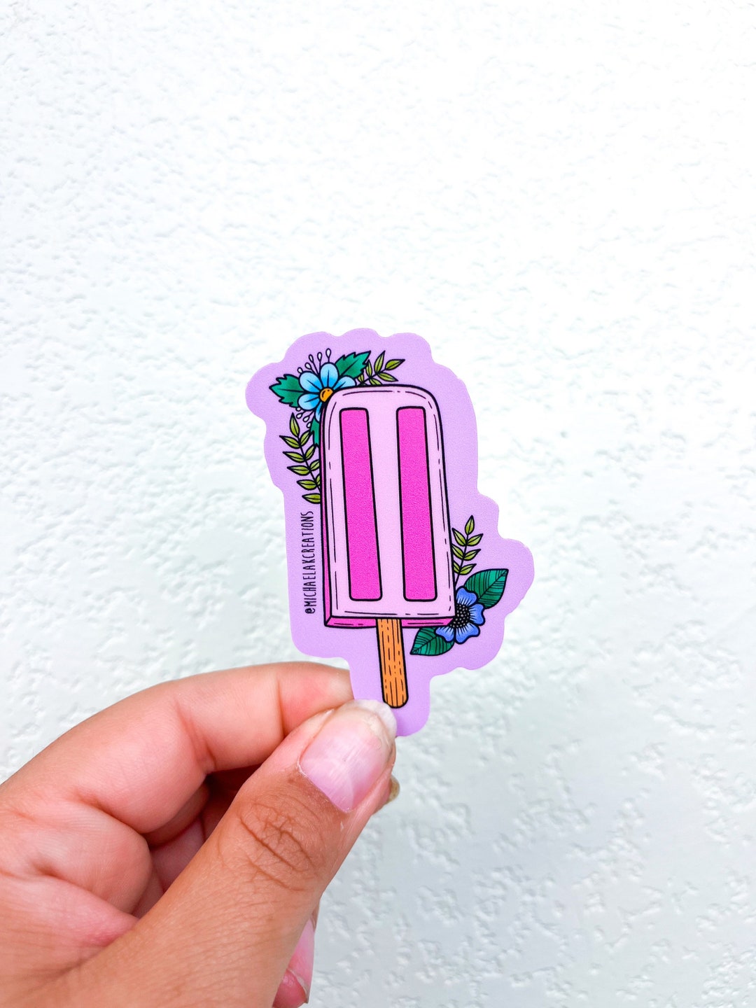 Popscicle Sticker | Stickers | Stickers for Hydroflask|flower Sticker ...