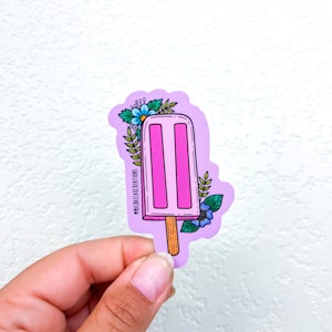 Popscicle Sticker | Stickers | Stickers for Hydroflask|flower Sticker ...