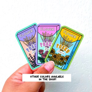 Pocky Sticker | Asian Snack Sticker | Cute Sticker| Stickers for ...