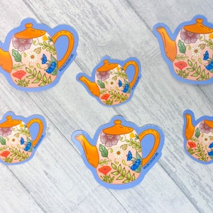 Tea Pot Sticker | Stickers | Stickers for Hydroflask | Laptop Stickers ...