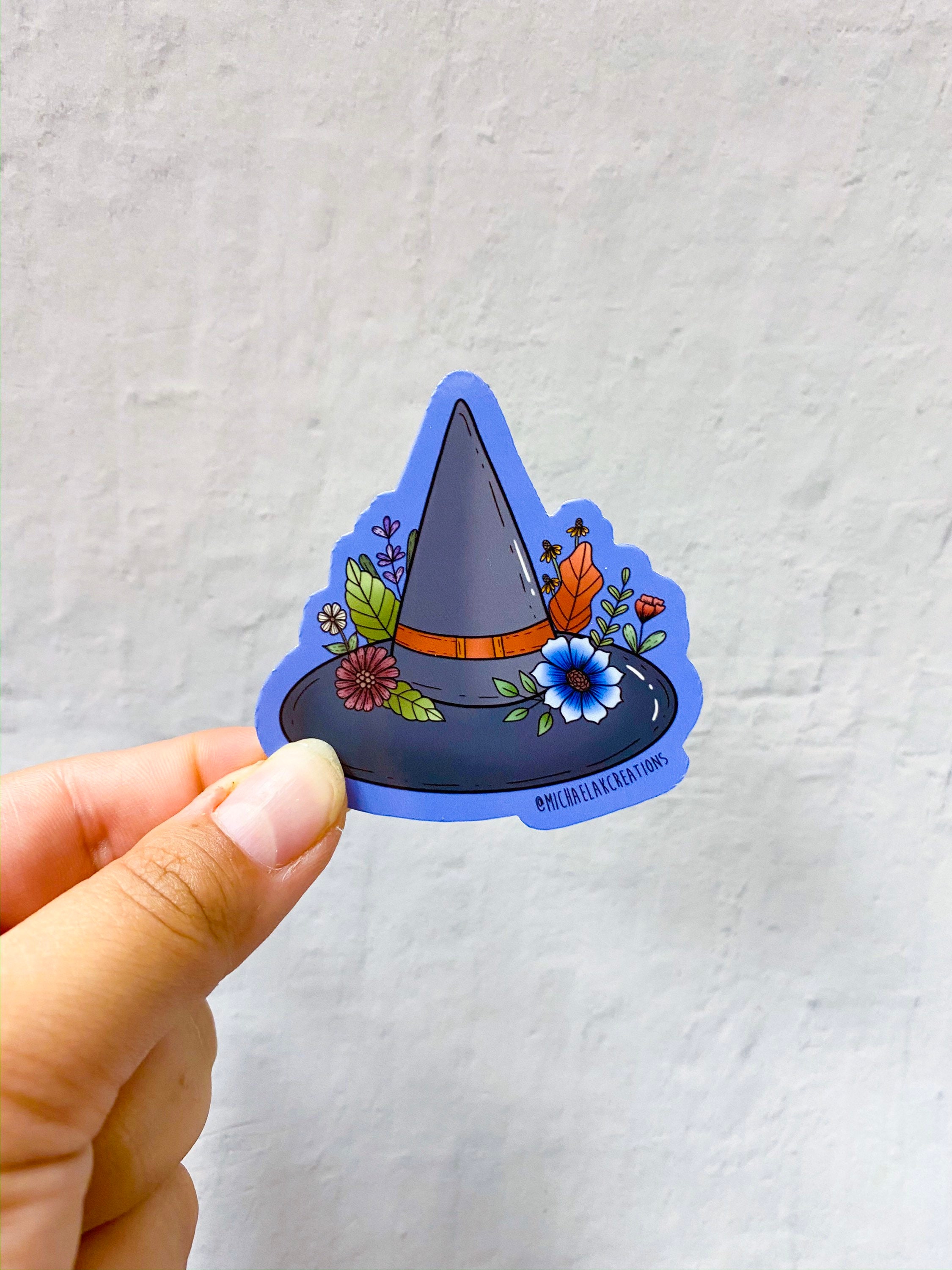 Witch Stickers Witches Hat Sticker Stickers for Hydroflask - Etsy