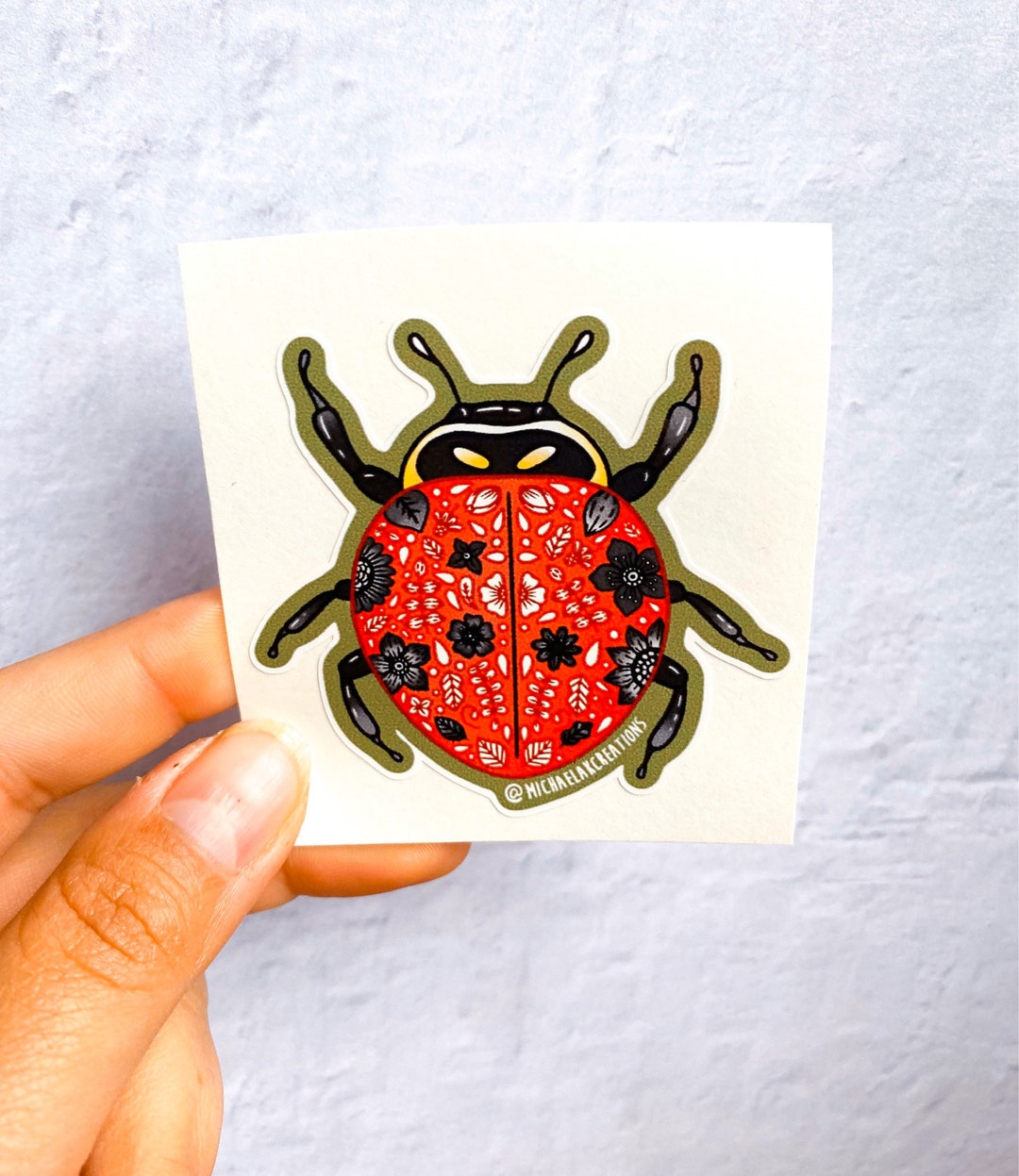 Ladybug Sticker |stickers for Hydroflask | Hydroflask Stickers | Laptop ...