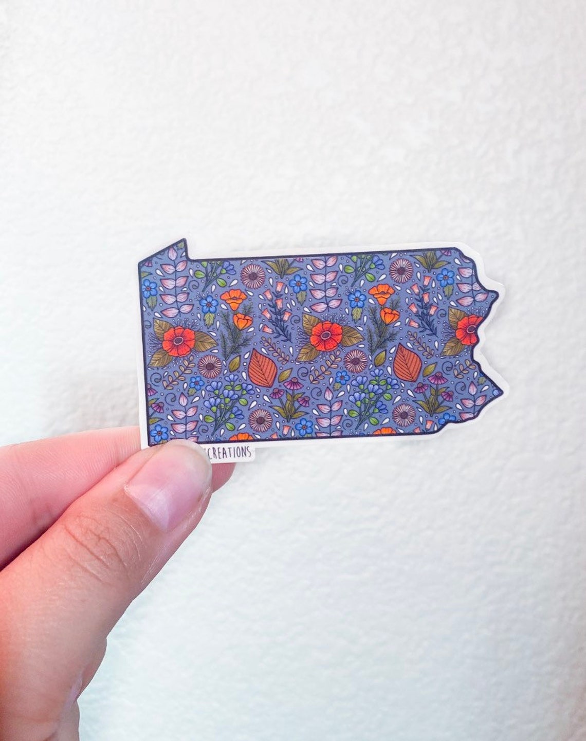 Pennsylvania Sticker States Stickers PA Sticker Stickers - Etsy