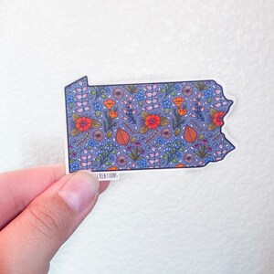 Pennsylvania Sticker | States Stickers | PA Sticker | Stickers for ...