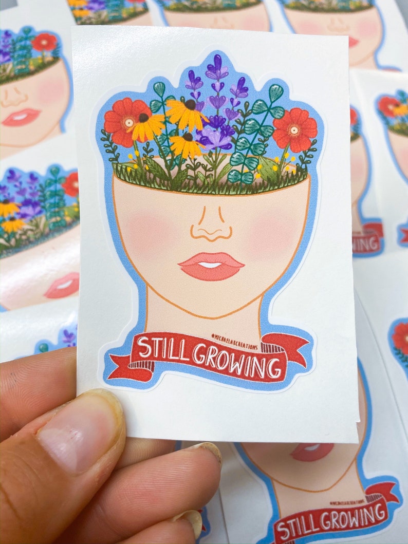 Still Growing Sticker Stickers for Hydroflask Laptop | Etsy