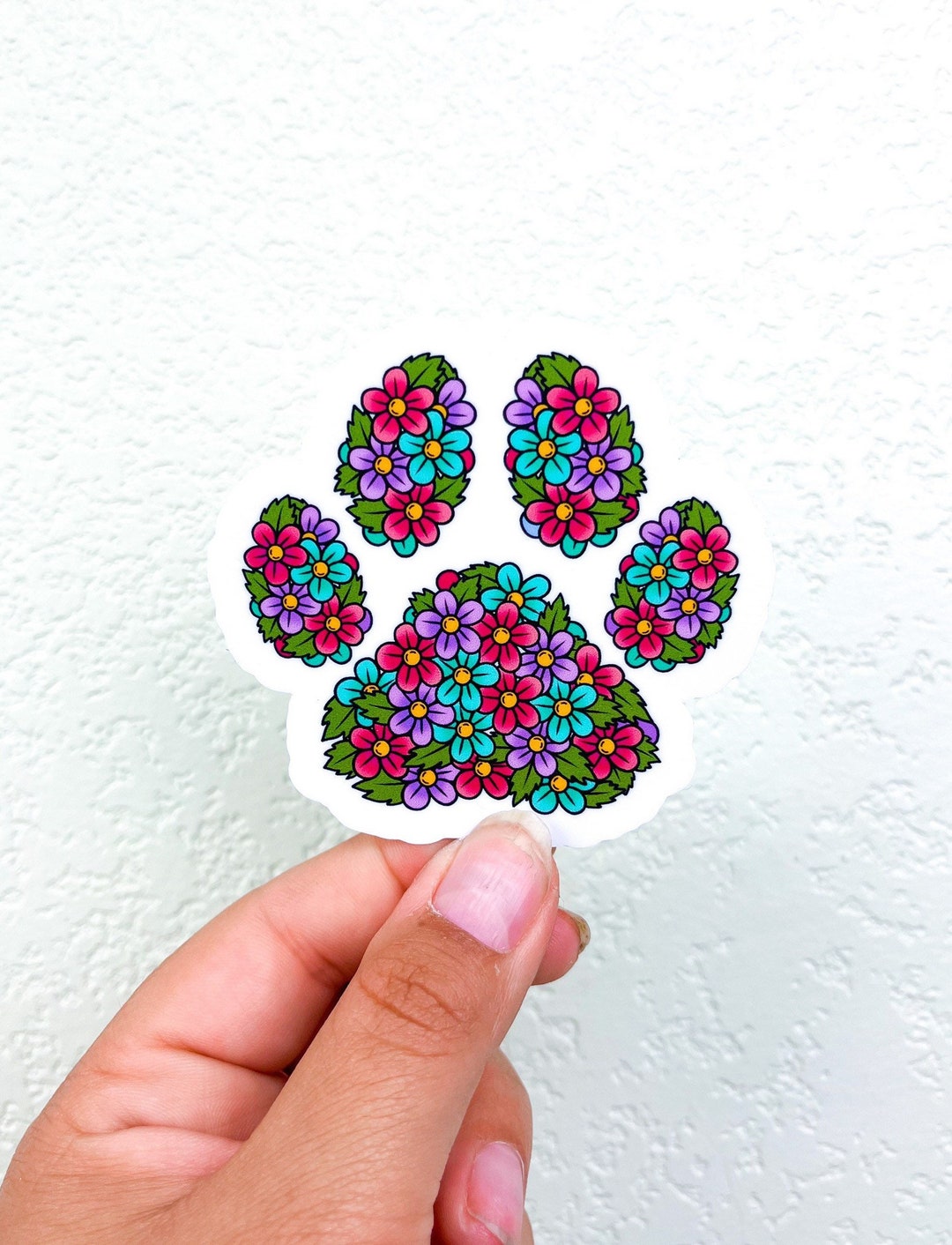 Paw Sticker |stickers for Hydroflask |stickers|laptop Stickers|water ...