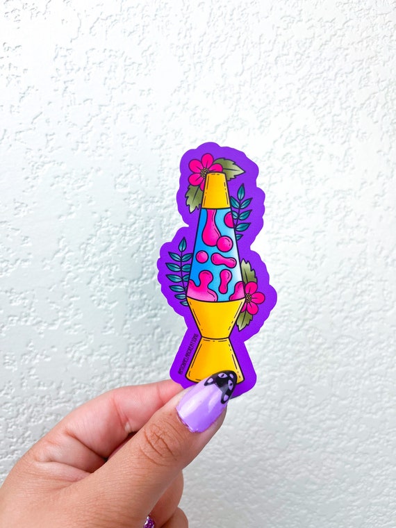 Lava Lamp Sticker Stickers Stickers for Hydroflask - Etsy
