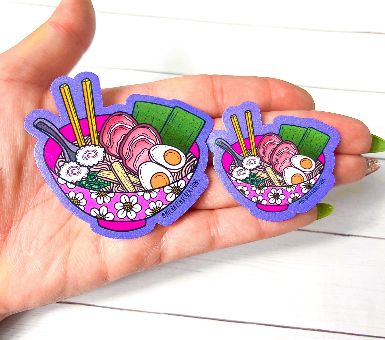 Ramen Sticker |food Sticker|noodle Sticker |hydro Flask Stickers | Cool ...