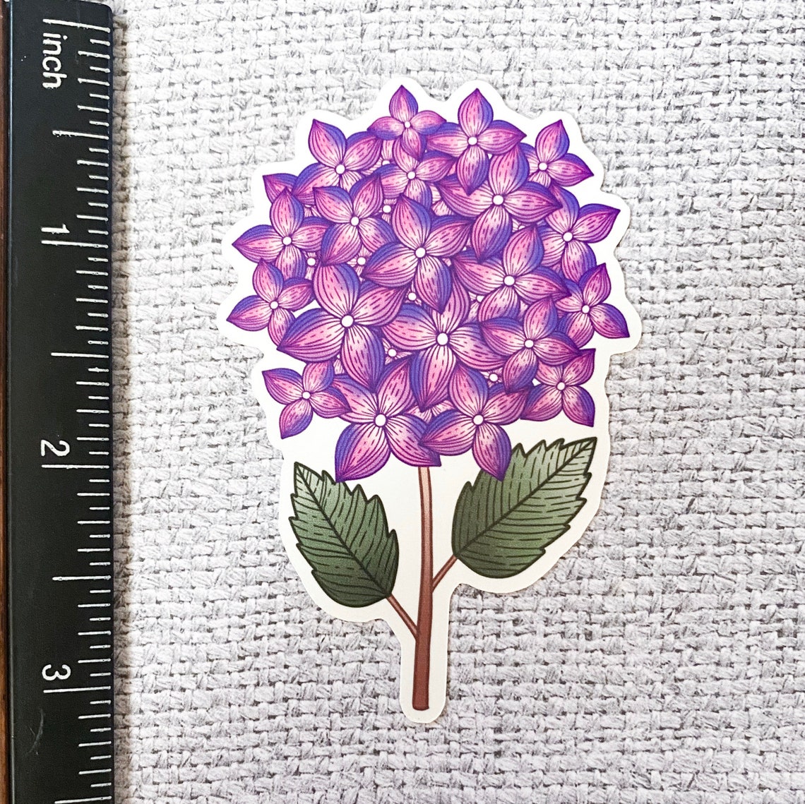 Hydrangea Sticker Stickers for Hydroflask Laptop Stickers - Etsy