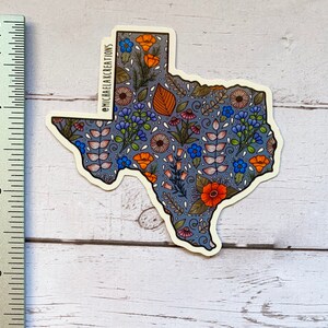 Texas Sticker States Stickers TX Sticker Stickers for Hydroflask Laptop ...
