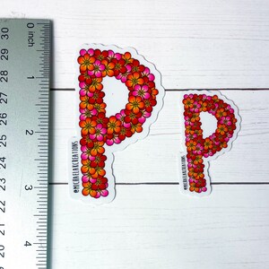 P Sticker |primrose Sticker |stickers for Hydroflask|stickers|laptop ...