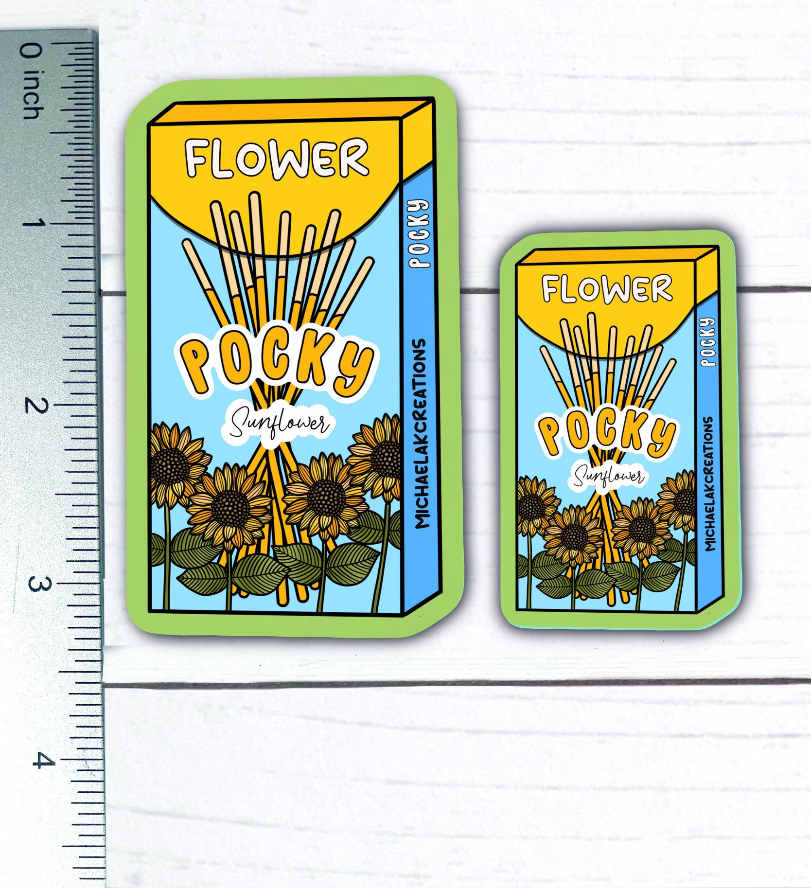 Pocky Sticker Asian Snack Sticker Cute Sticker Stickers - Etsy