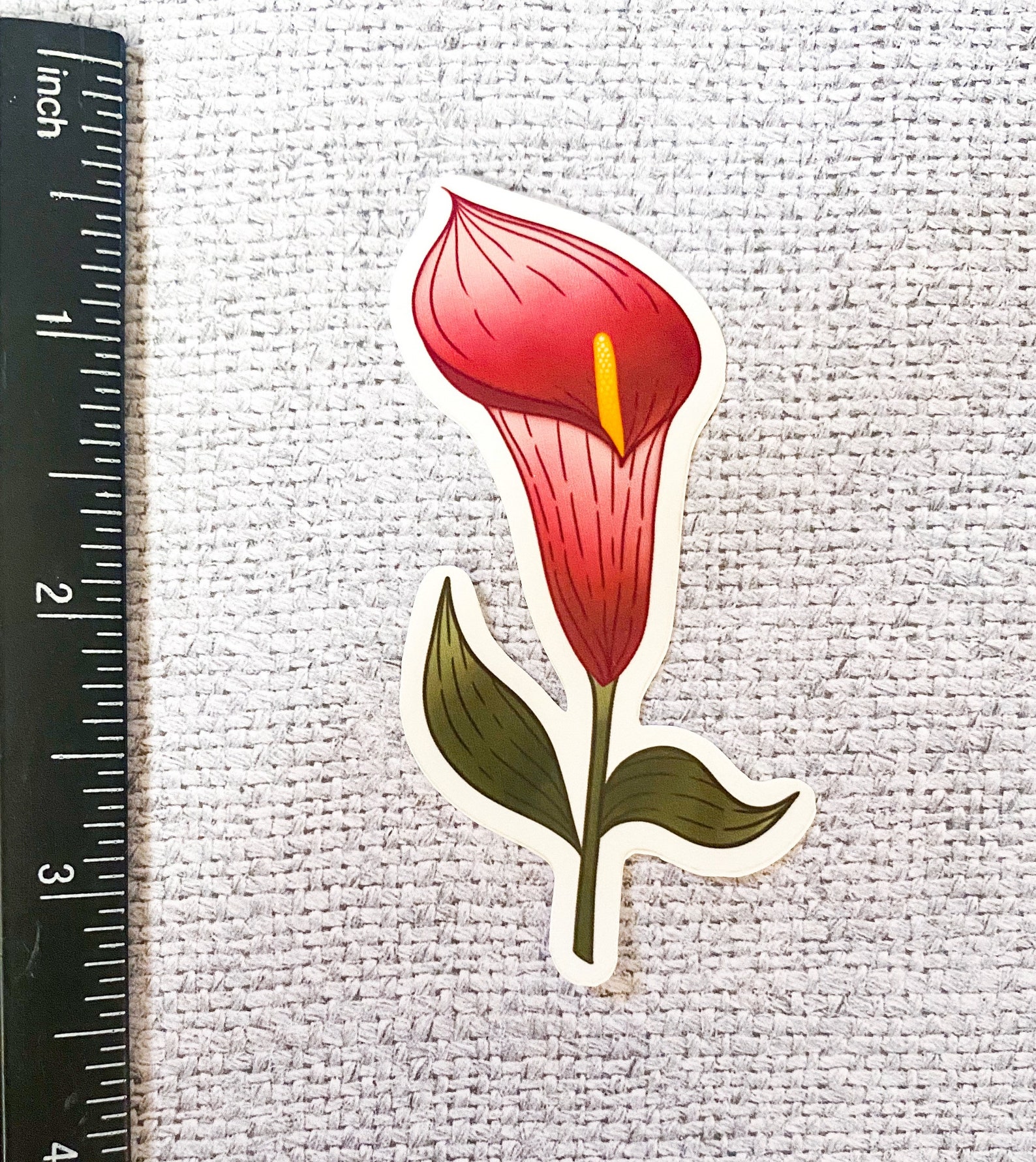 Calla Lily Sticker Stickers for Hydroflask Laptop Stickers | Etsy