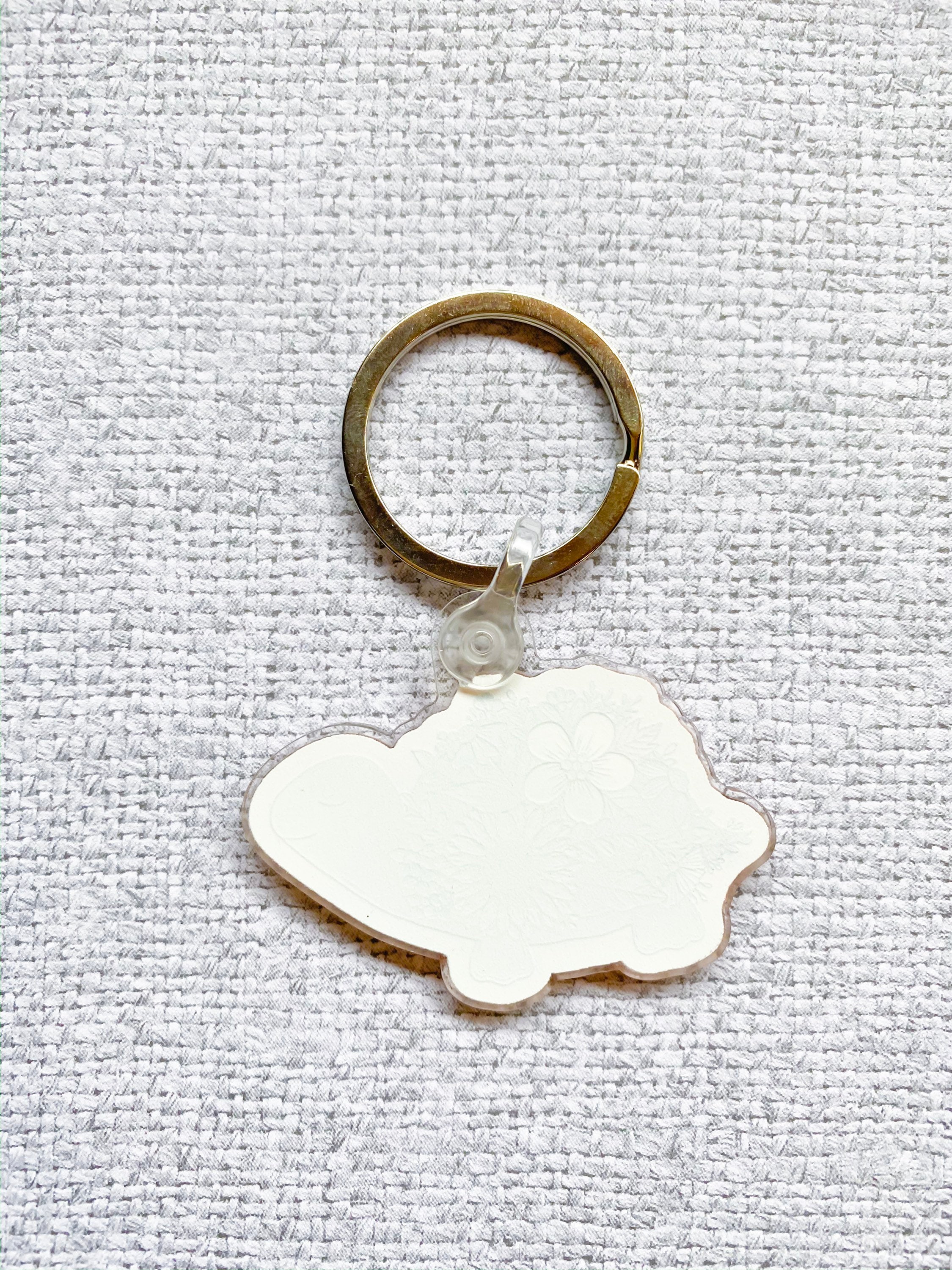 Turtle Keychain Turtle Gift Turtle lover Acrylic | Etsy