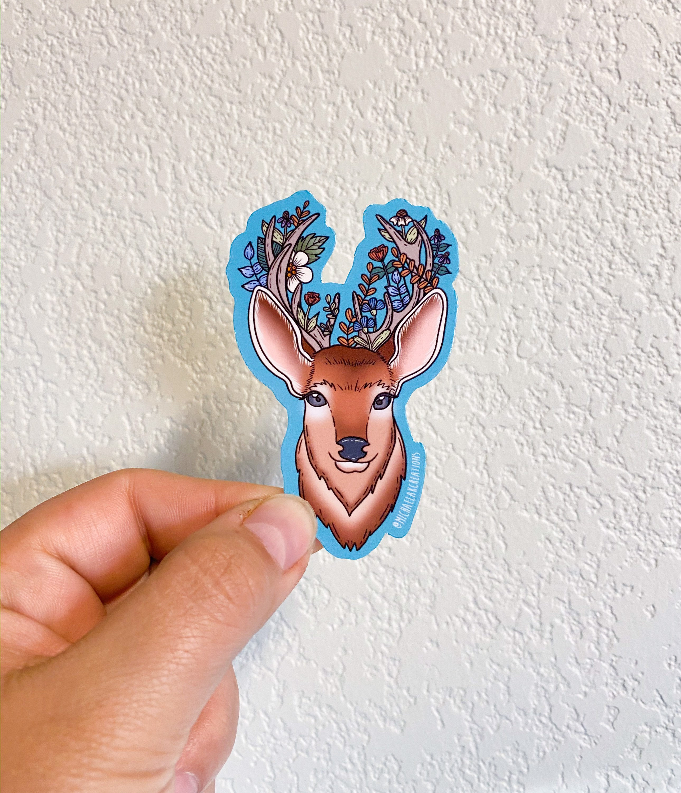 Deer Sticker Stickers Stickers for Hydroflask Laptop - Etsy