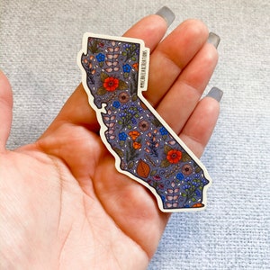 California Sticker | States Stickers | CA Sticker | Stickers for ...