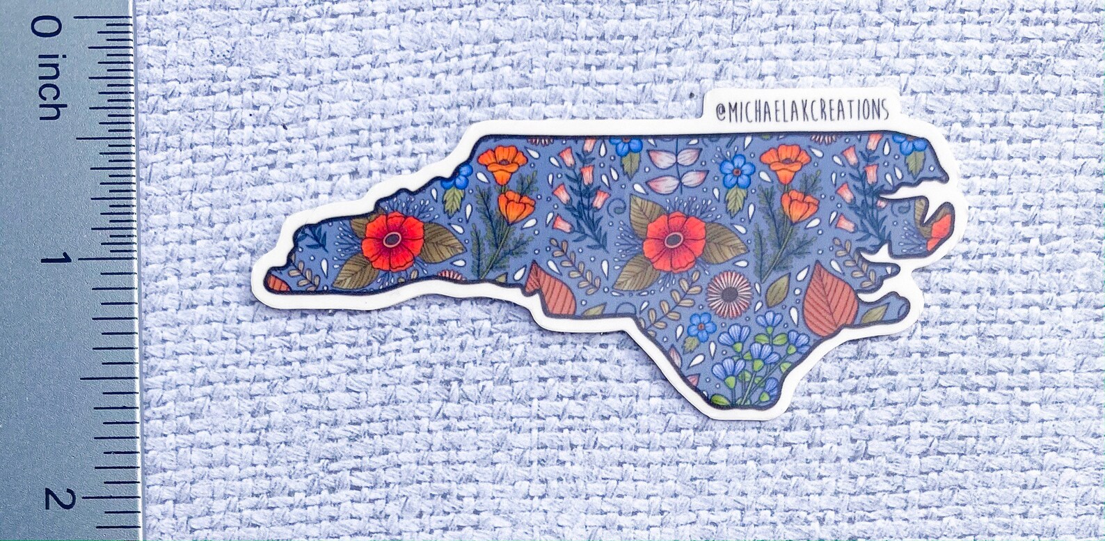 North Carolina Sticker NC Sticker Stickers for Hydroflask - Etsy