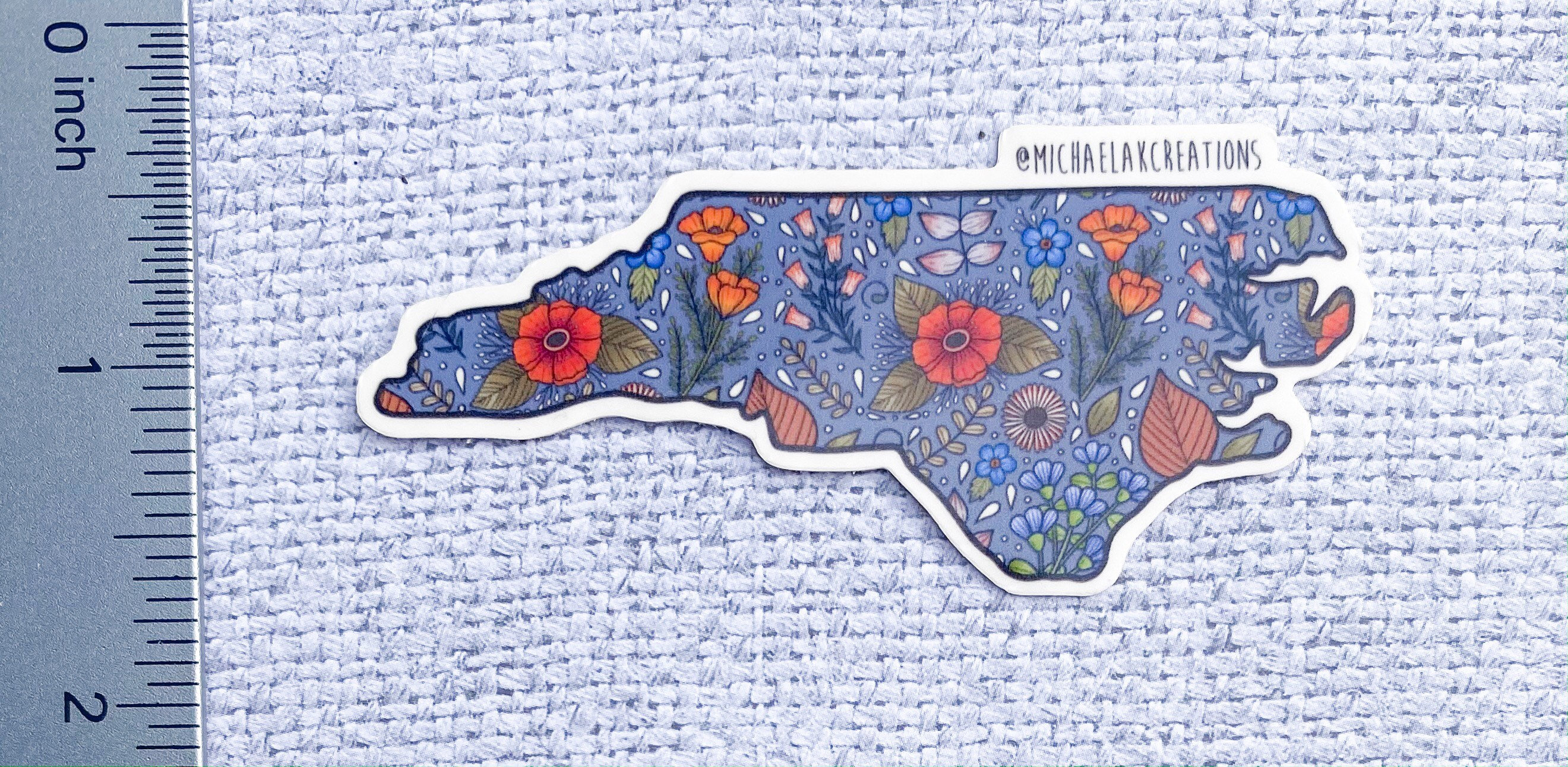 North Carolina Sticker NC Sticker Stickers for Hydroflask - Etsy