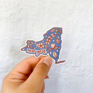 New York Sticker | States Stickers | NY Sticker | Stickers for ...