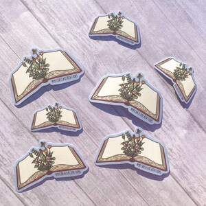 Book Sticker | Stickers for Hydroflask | Laptop Stickers | Water Bottle ...