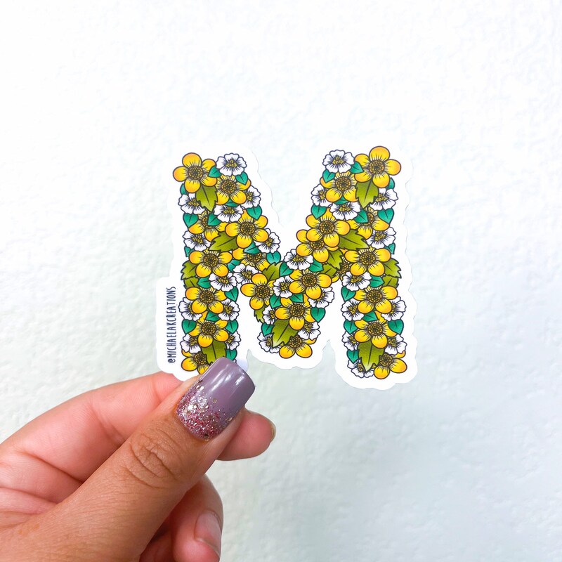 Letter Stickers - Etsy