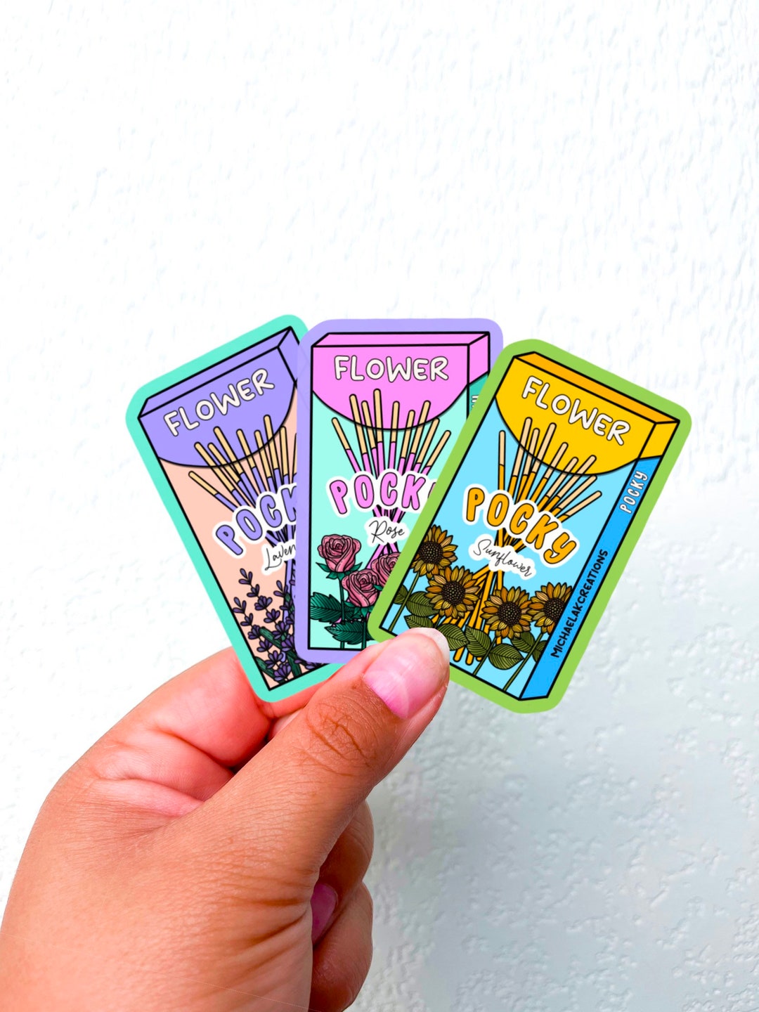 Pocky Sticker | Asian Snack Sticker | Cute Sticker| Stickers for ...