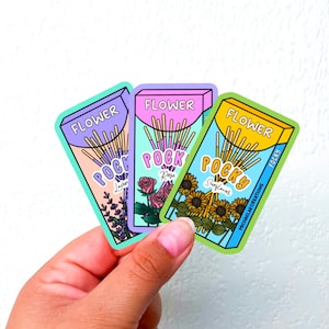 Pocky Sticker | Asian Snack Sticker | Cute Sticker| Stickers for ...