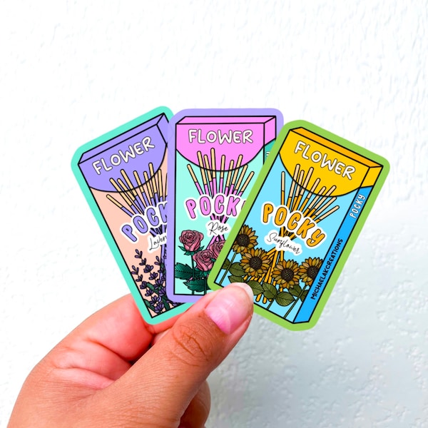 Pocky Sticker - Etsy